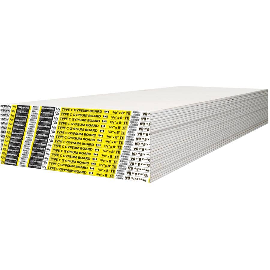 Gypse de type C de 5/8 po x 4 pi x 8 pi Certainteed | Home Hardware