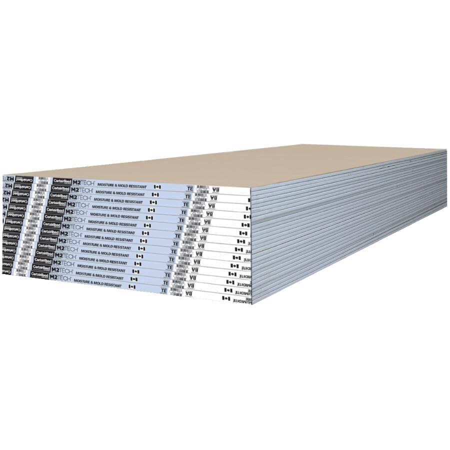 CERTAINTEED 1/2" x 4' x 8' M2Tech Mould Resistant Drywall | Home Hardware