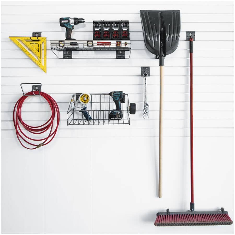 TRUSSCORE 6" x 8' SlatWall - White | Home Hardware