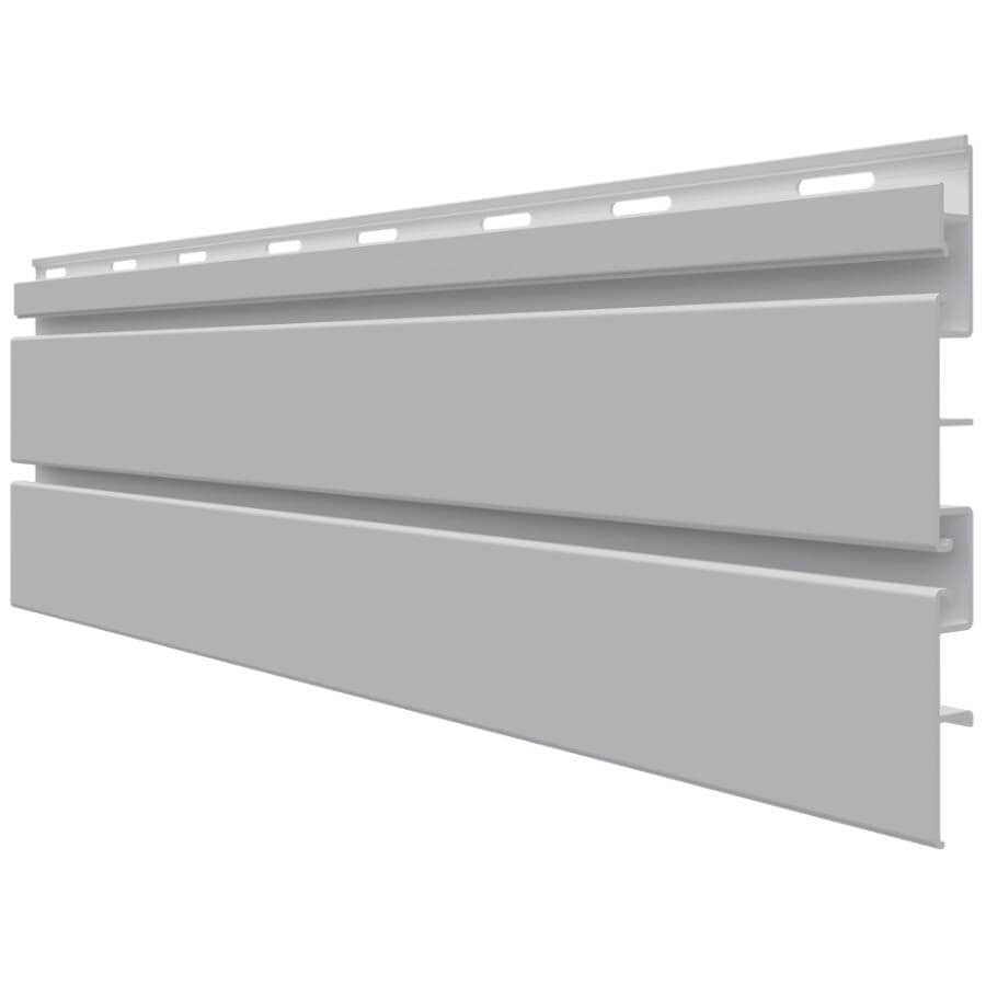 TRUSSCORE 6" x 8' SlatWall - Grey | Home Hardware