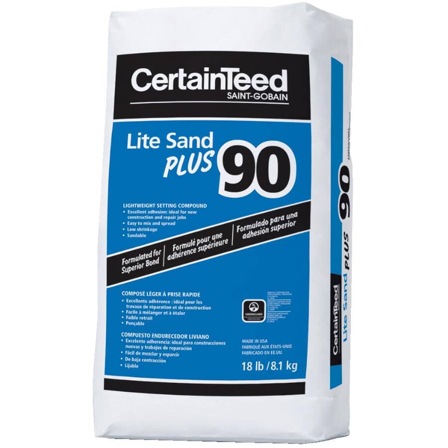 CERTAINTEED 8.1kg 90 Minute Lite Sand Plus Compound | Home Hardware