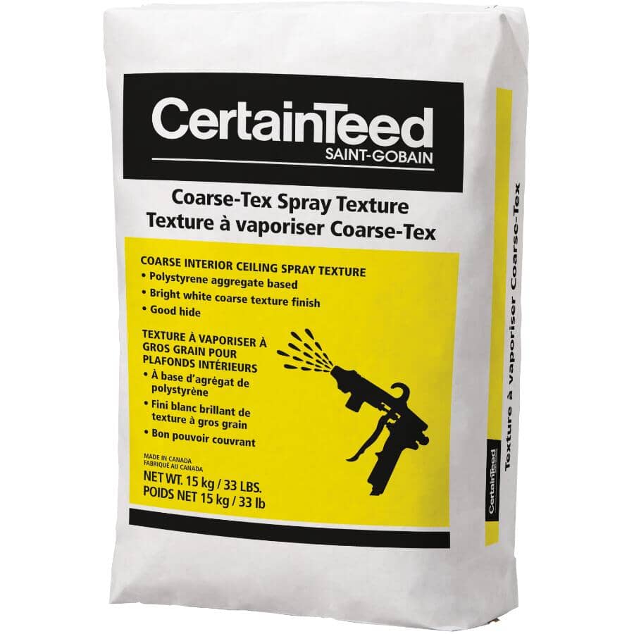 CERTAINTEED 15kg Coarse Powder Texture | Home Hardware