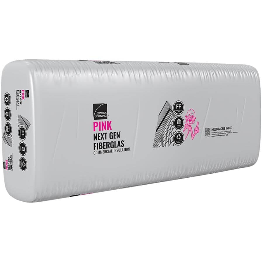 OWENS CORNING 1.5" x 24" Quietzone Pink Insulation, covers 304 sq. ft ...