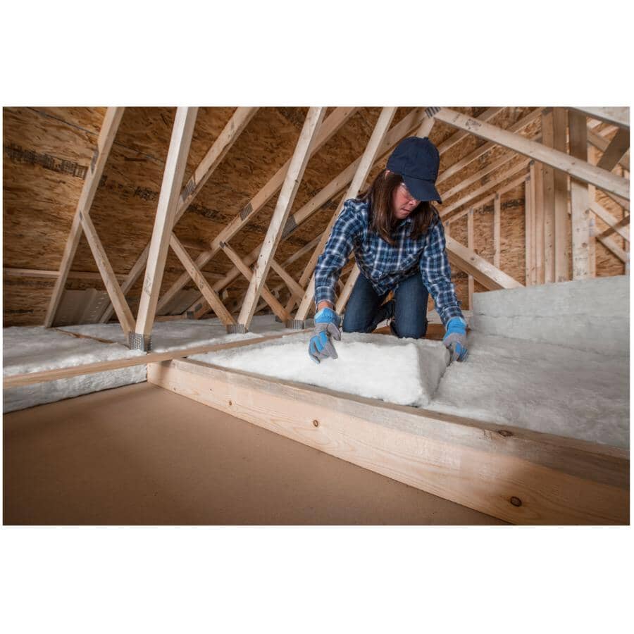 JOHNS MANVILLE R35 x 24" Fiberglass Insulation, covers 56 sq. ft ...