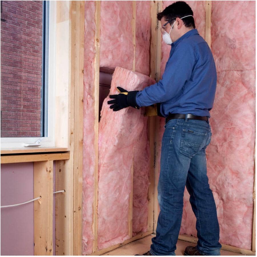 OWENS CORNING R22 x 23" Pink Insulation, covers 75.1 sq. ft. | Home ...