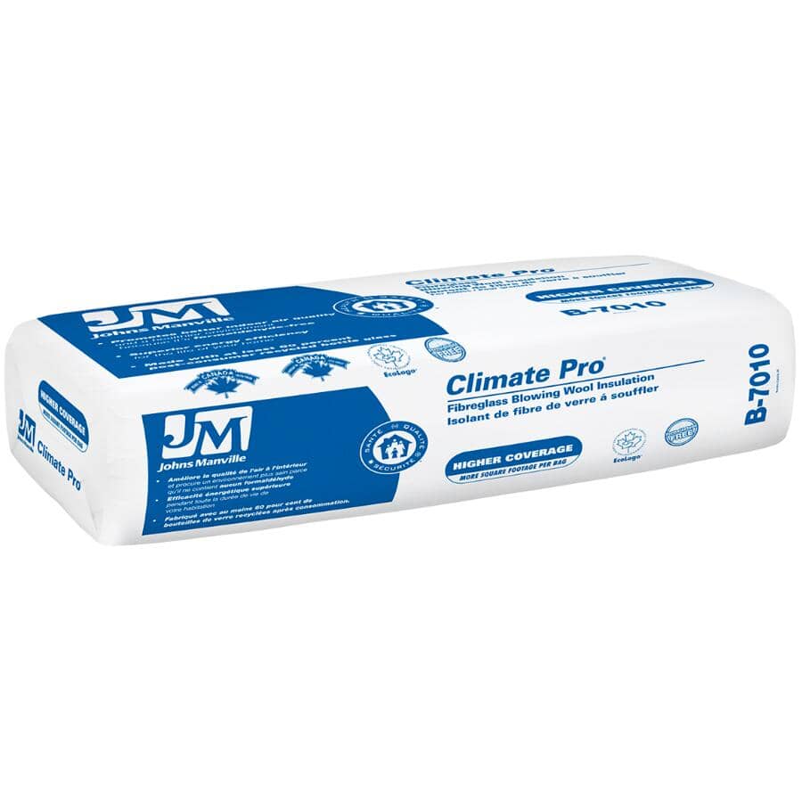 JOHNS MANVILLE Climate Pro Blowing Insulation | Home Hardware