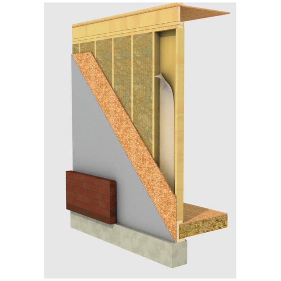 ROCKWOOL R24 x 23" Comfortbatt Wood Stud Insulation, covers 29.7 sq. ft ...