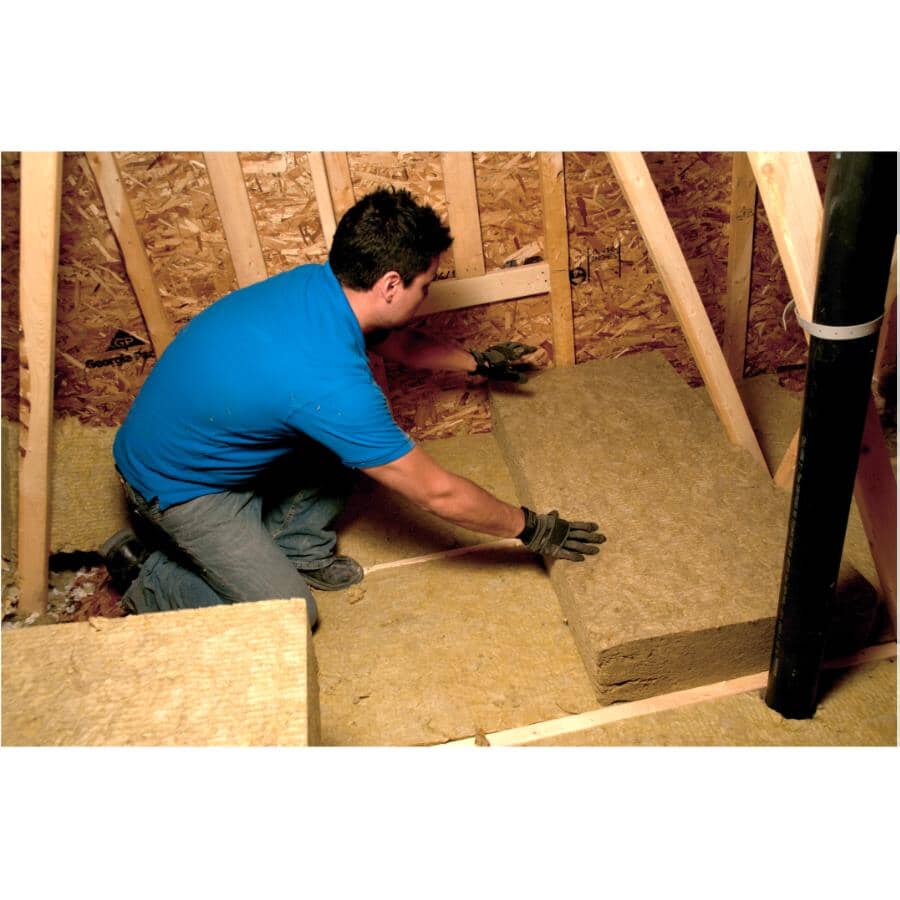 ROCKWOOL R24 x 16" Comfortbatt Steel Stud Insulation, covers 43.3 sq ...