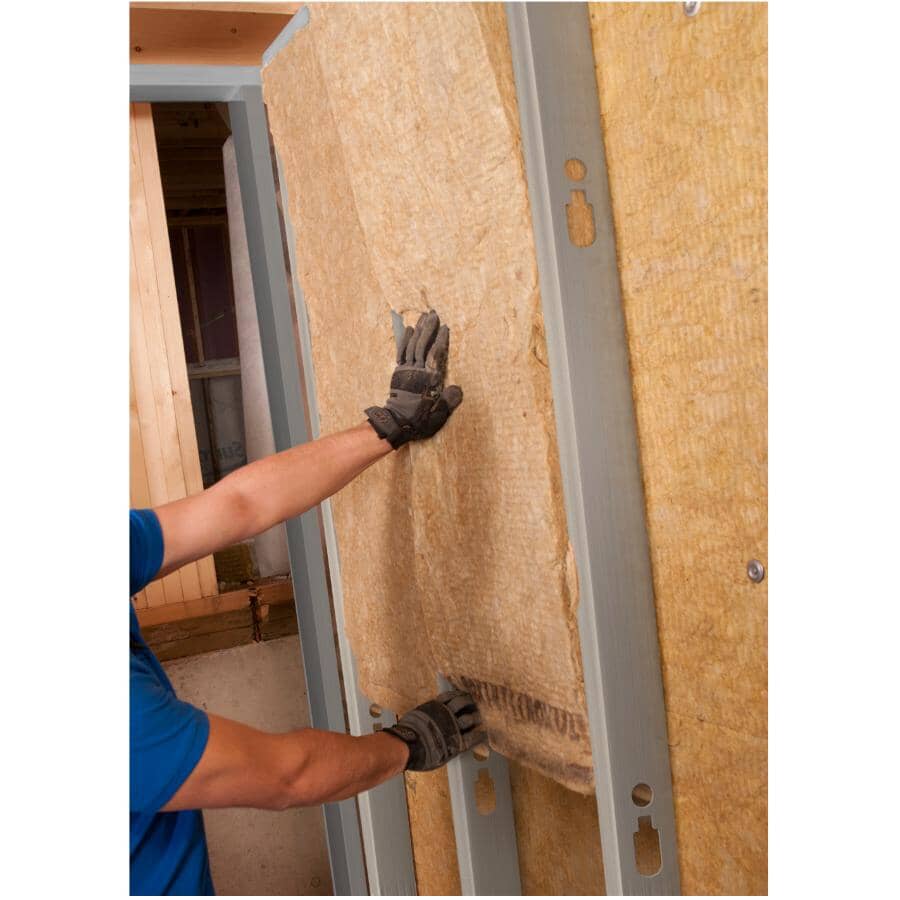 ROCKWOOL R24 x 16" Comfortbatt Steel Stud Insulation, covers 43.3 sq ...
