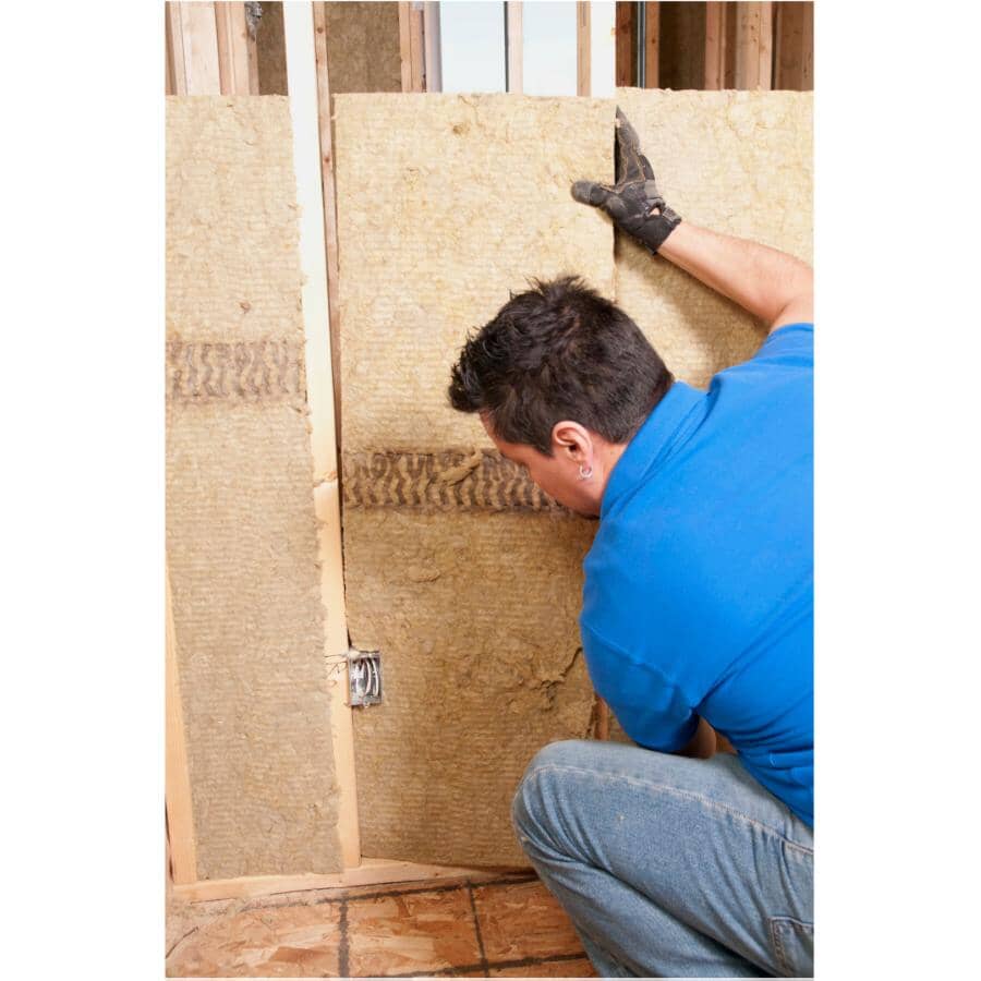 ROCKWOOL 3" x 24" x 48" R12 Comfortboard 80 Insulated Sheathing ...