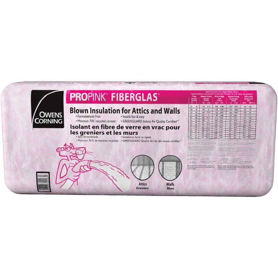 OWENS CORNING 15.9Kg Propink Label Blowing Insulation | Home Hardware
