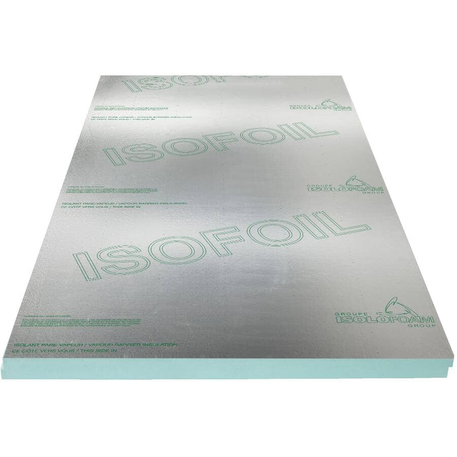 ISOLOFOAM 3" x 4' x 100" Isofoil SL2 Foam Insulatiom | Home Hardware