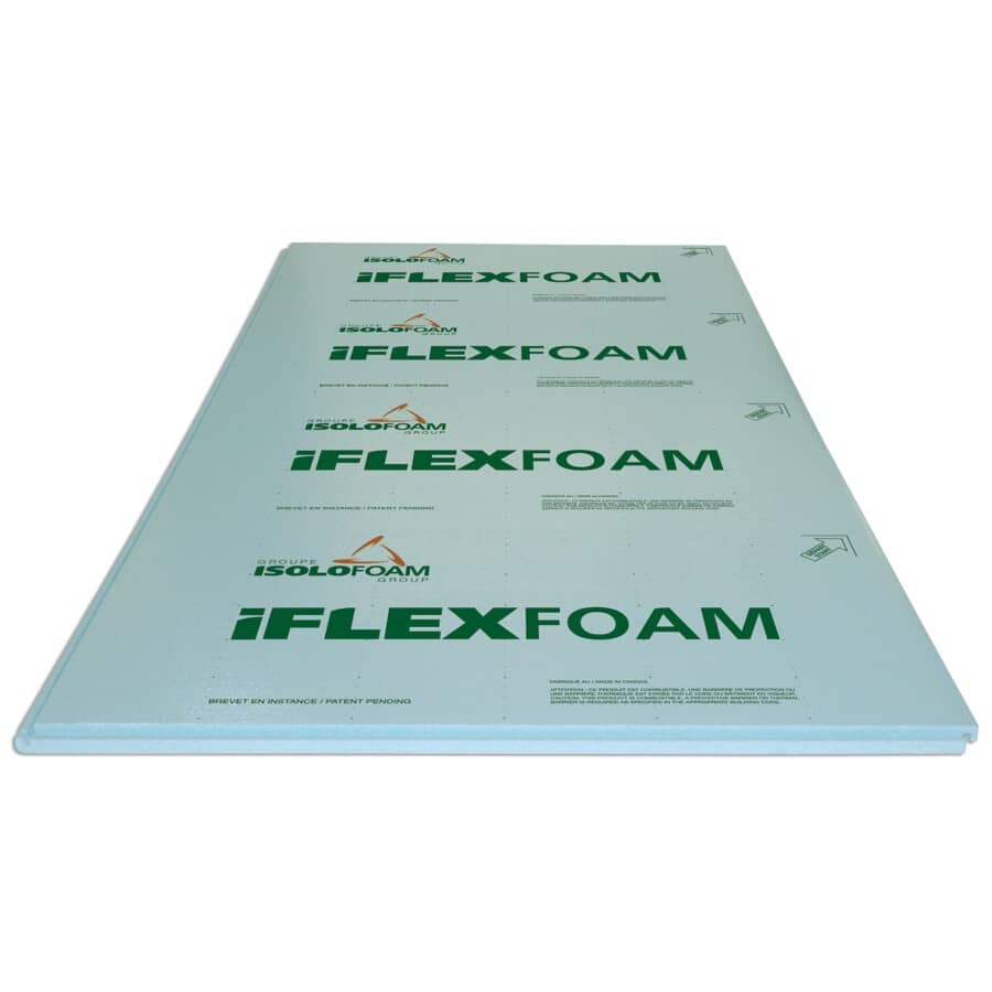 ISOLOFOAM 2-1/2" x 4' x 8' IFLEX160 IC4 Foam Insulation | Home Hardware