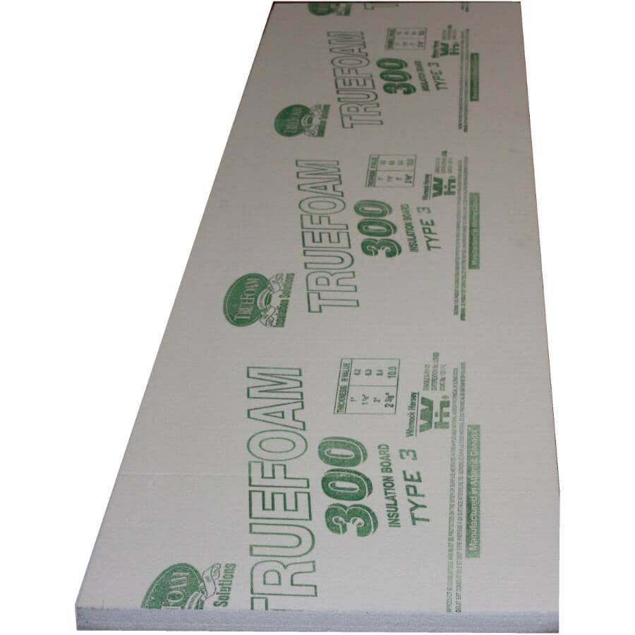 TRUEFOAM 2" x 2' x 8' Type 3 Foam Insulation | Home Hardware