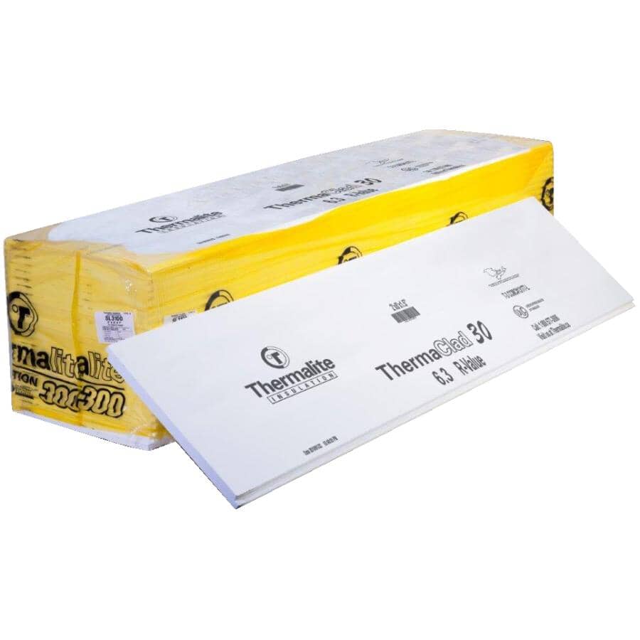 THERMALITE 1" x 2' x 8' Type 3 Foam Insulation | Home Hardware