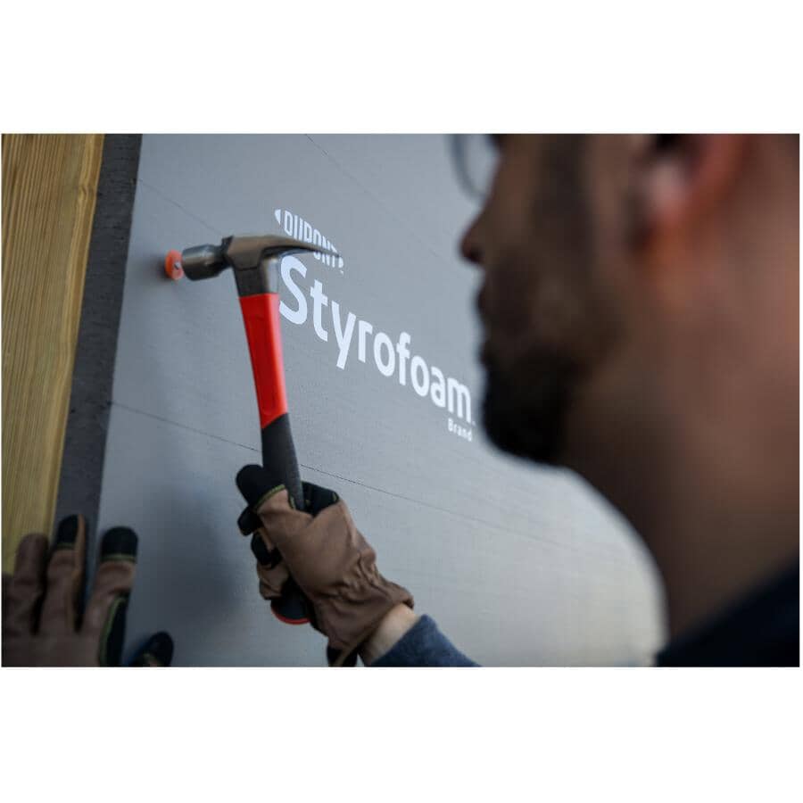 DUPONT 3" x 2' x 8' Styrofoam SM Ship Lap Foam Insulation | Home Hardware