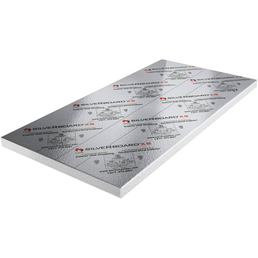 SILVERBOARD 1" x 4' x 9' R5 SB | Home Hardware