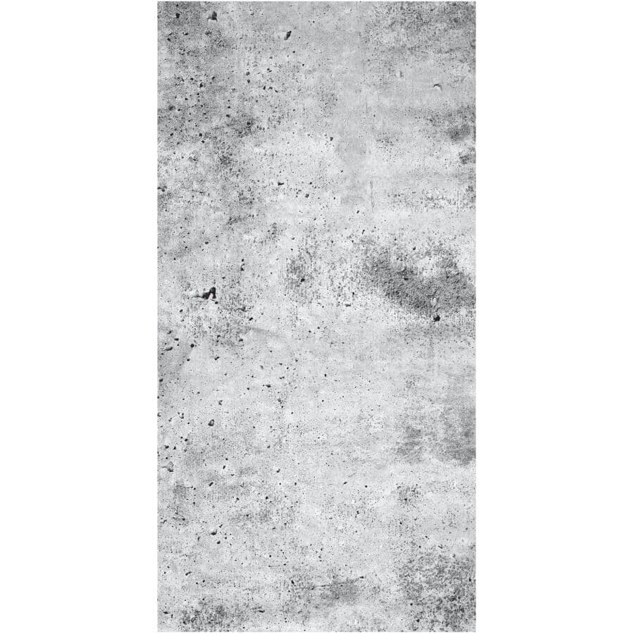 MURDESIGN 24" x 48" Concrete Effect HDF Panels | Home Hardware