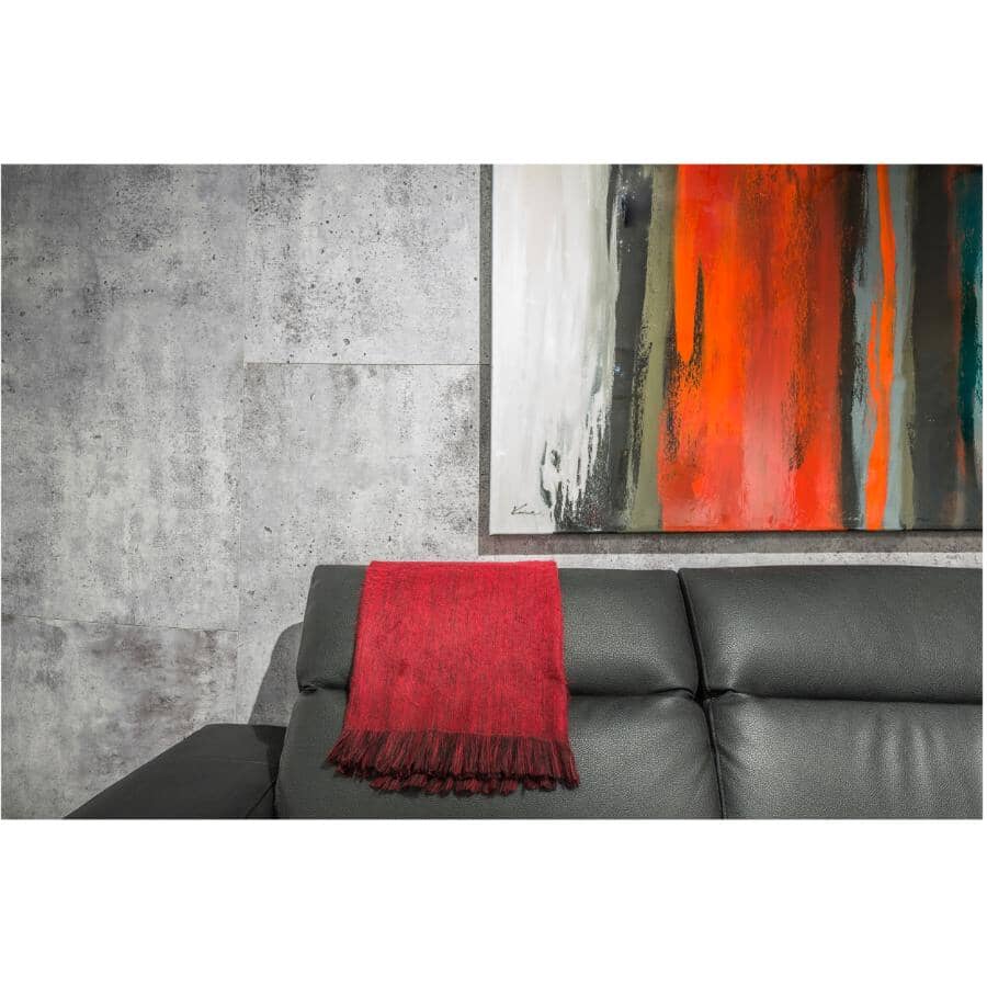 MURDESIGN 24" x 48" Concrete Effect HDF Panels | Home Hardware