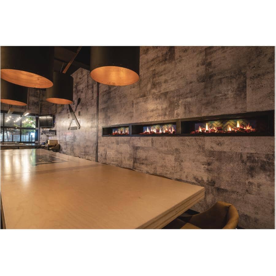 MURDESIGN 24" x 48" Concrete Effect HDF Panels | Home Hardware