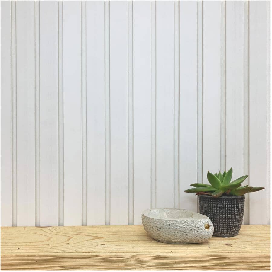 ALEXANDRIA MOULDING 1/2" x 5-5/16" MDF Primed Slat Panelling | Home ...