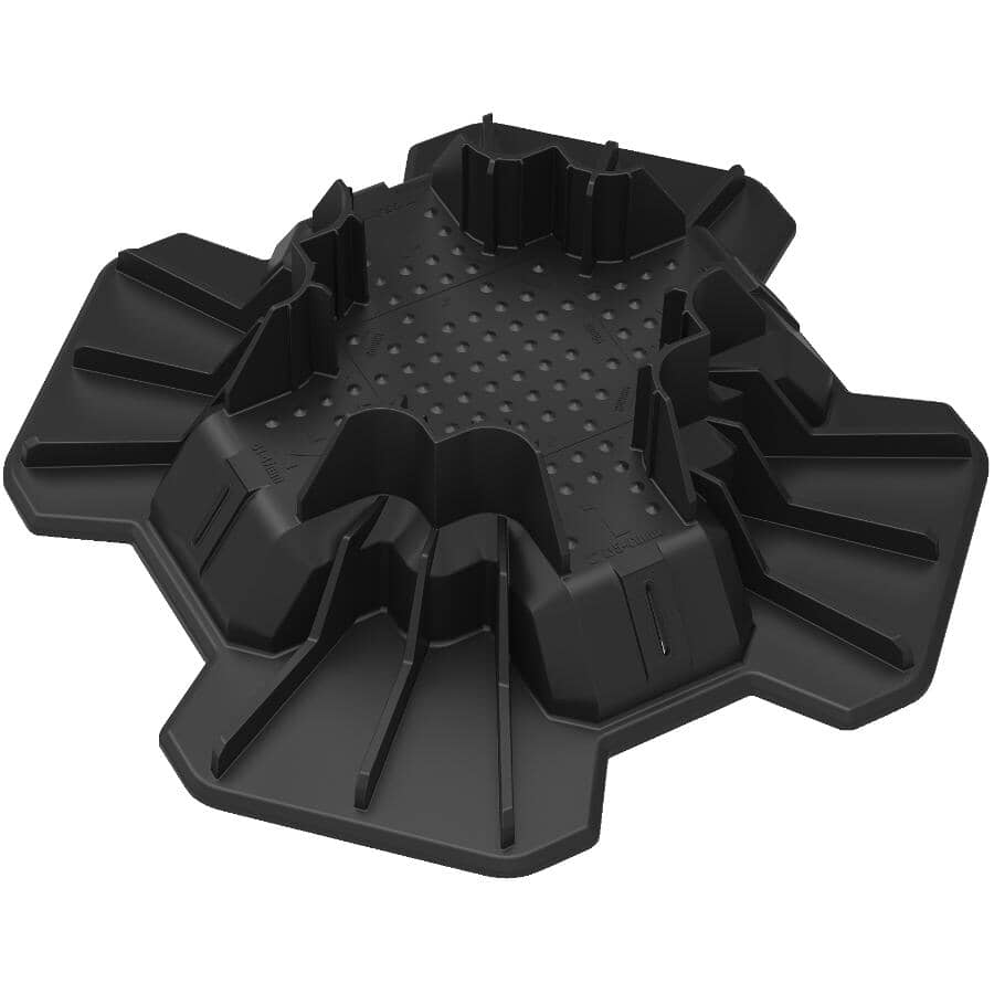 12" x 12" x 4" TuffBlock Instant Foundation Deck Block | Home Hardware