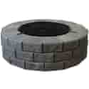 BARKMAN CONCRETE Charcoal Stackstone Firepit Kit | Home Hardware