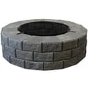 BARKMAN CONCRETE Charcoal Stackstone Firepit Kit | Home Hardware