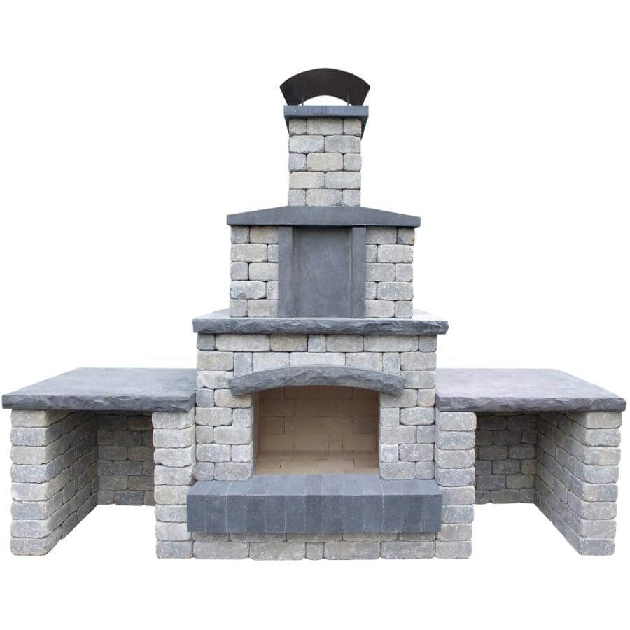 BARKMAN CONCRETE Quarry Stone Fireplace | Home Hardware