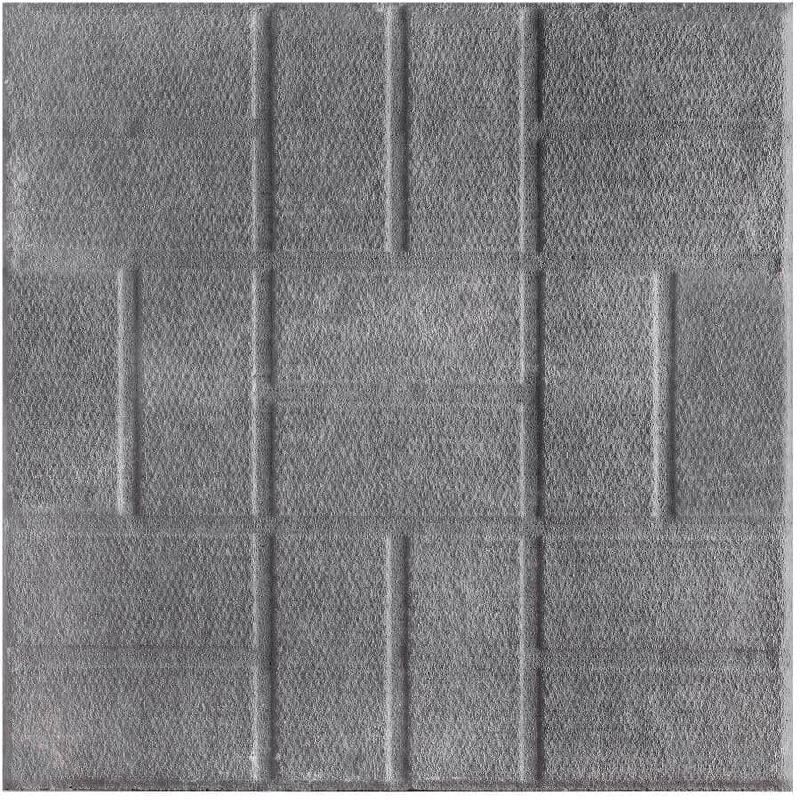 24" x 24" Charcoal Brick Patio Stone | Home Hardware