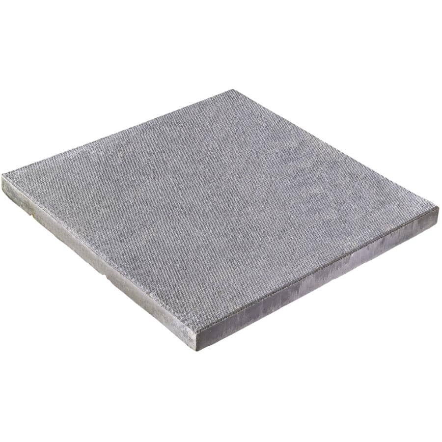 BROOKLIN CONCRETE 24" x 24" Natural Diamond Pattern Patio Stone | Home ...