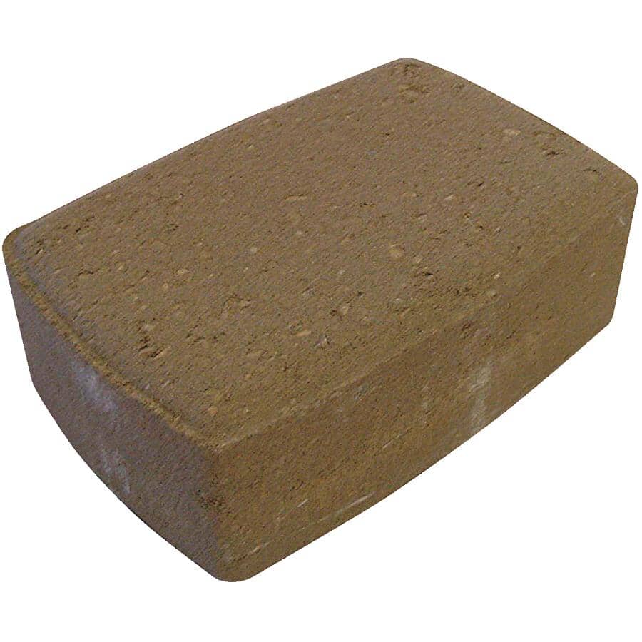 EXPOCRETE 4-1/2" x 6-3/4" Cobblestone A Charcoal Paving Stone | Home ...