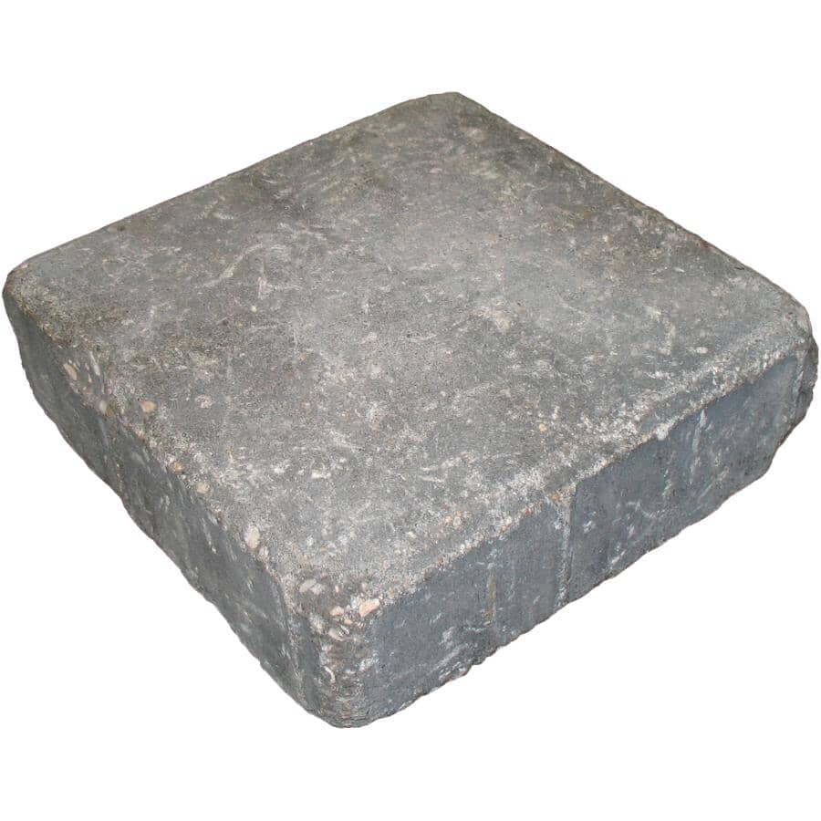 Expocrete 8"x8" Double Holland Charcoal Paving Stone | Home Hardware