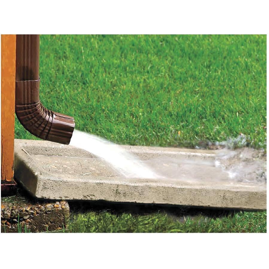 BROOKLIN CONCRETE 24" x 12" Natural Concrete Splash Pad | Home Hardware