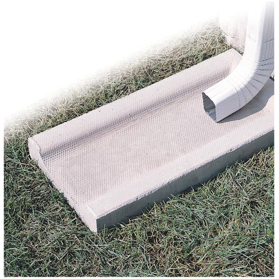 BROOKLIN CONCRETE 24" x 12" Natural Concrete Splash Pad | Home Hardware