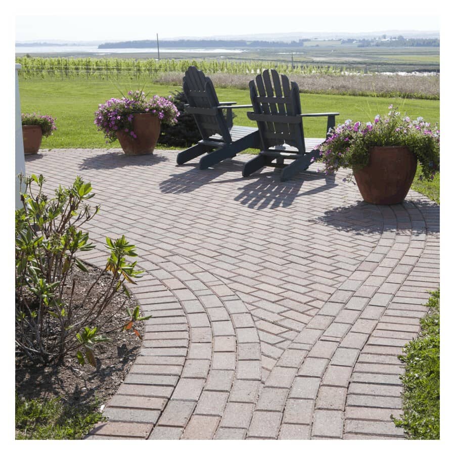 Oldstone Red Charcoal Paver Paving Stone | Home Hardware