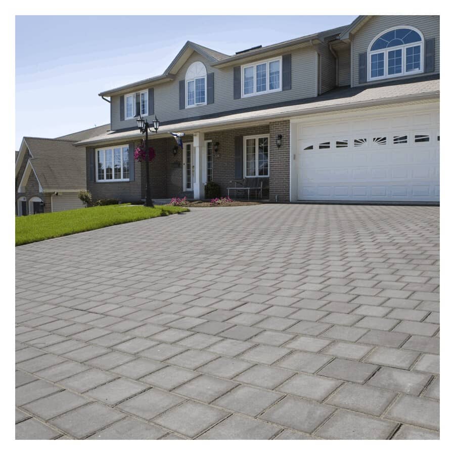 Dalle de pavé Terrastone, anthracite | Home Hardware