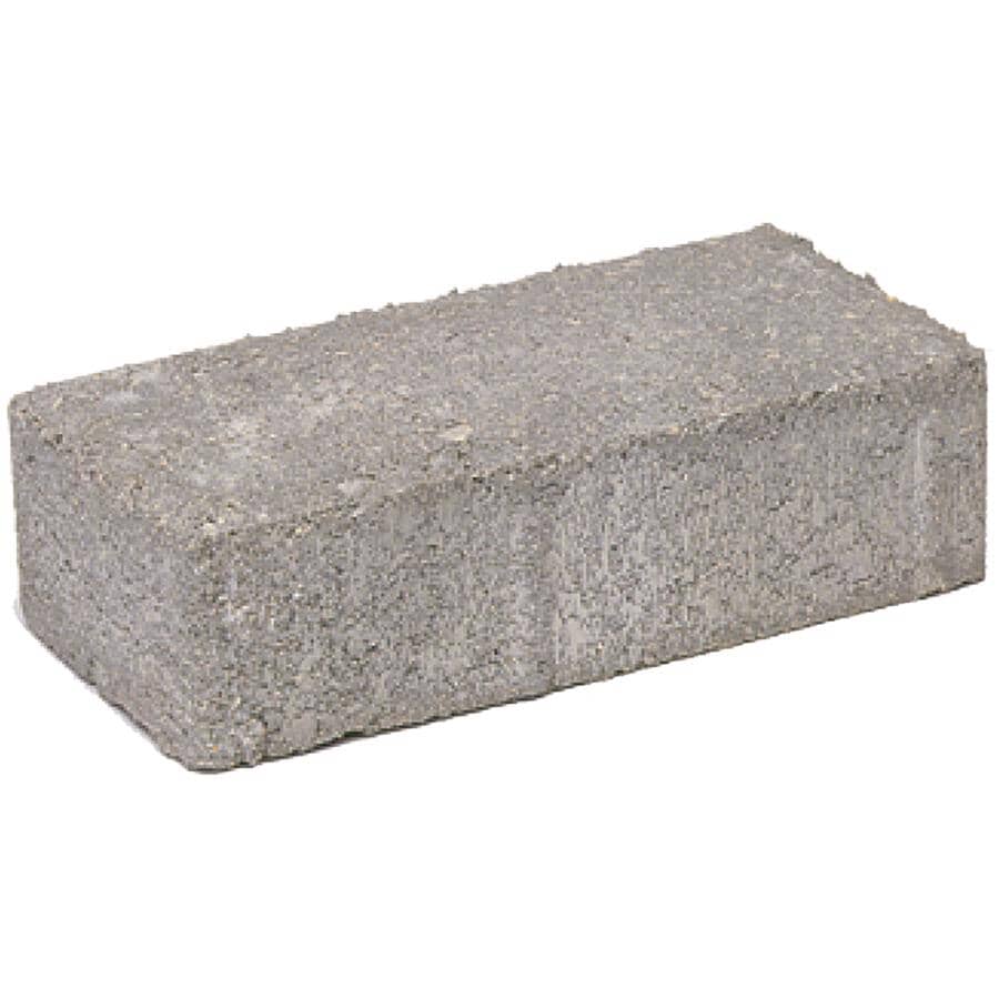 Dalle de pavé Brickstone, gris Cindercrete | Home Hardware