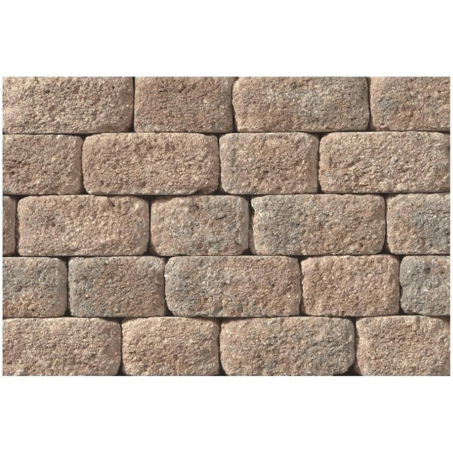 PERMACON 8" x 9" x 4" Country Retaining Wall Stone | Home Hardware