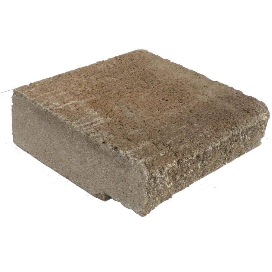 OLDCASTLE 12" Allan Block Straight Retaining Wall Stone Cap | Home Hardware