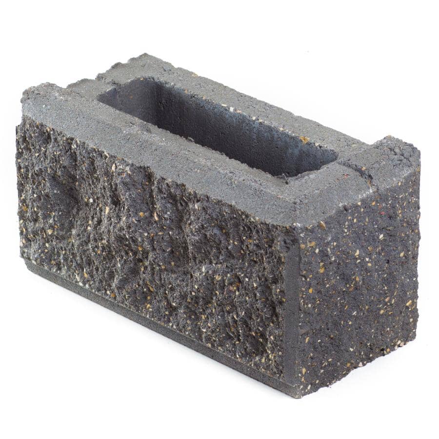 OLDCASTLE 16" 6 Degree Allan Block Retaining Wall Corner Stone | Home ...