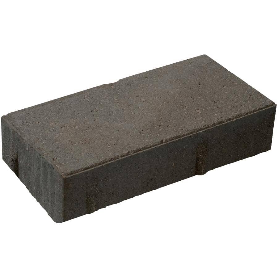 BARKMAN CONCRETE 12" x 6" x 2.5" Broadway Charcoal Plank Patio Stone ...