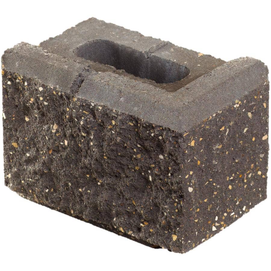 OLDCASTLE 12" 6 Degree Allan Block Retaining Wall Corner Stone | Home ...