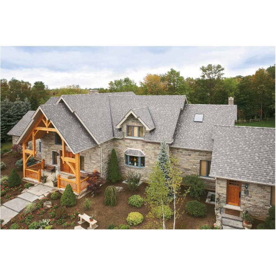 IKO Cambridge Dual Grey Fibreglass Shingles | Home Hardware