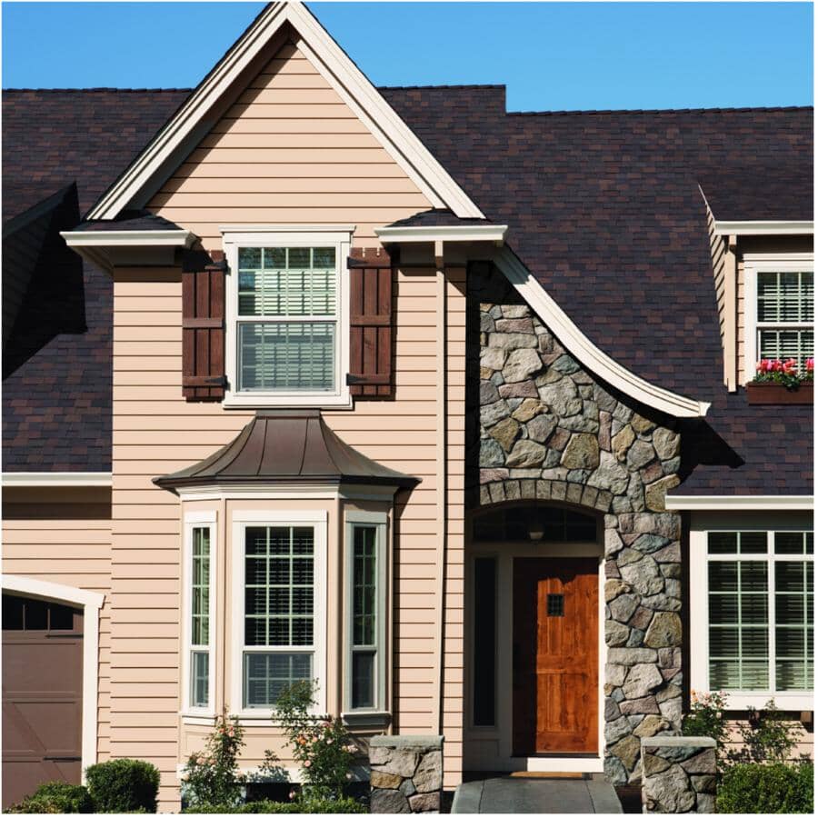OWENS CORNING Pro Edge Teak Fibreglass Shingles | Home Hardware