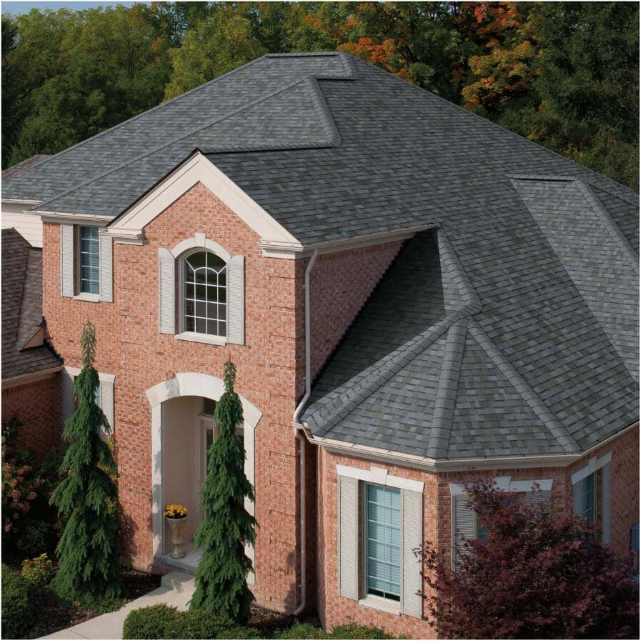 OWENS CORNING Pro Edge Quarry Gray Fibreglass Shingles | Home Hardware