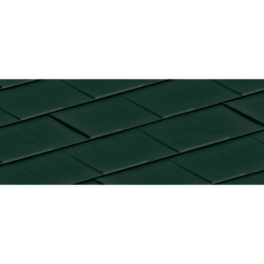 IDEAL ROOFING 50 sq. ft. 29 Gauge Wakefield Alpine Evergreen Metal ...