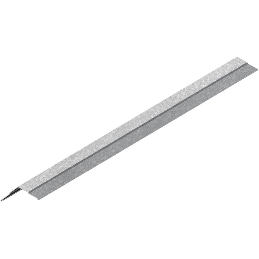 Vicwest 10' Supervic Galvanized Metal Ridge Cap | Home Hardware