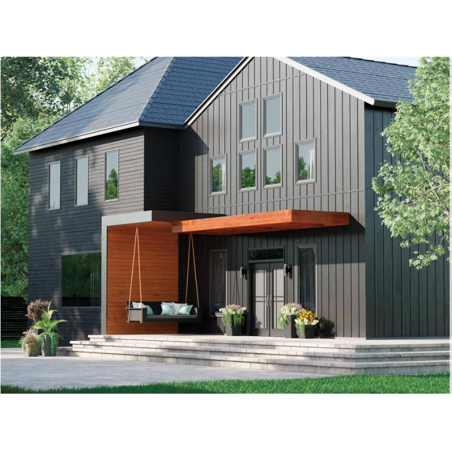 VICWEST 50 sq. ft. 28 Gauge North Ridge Slate Metal Shingle | Home Hardware