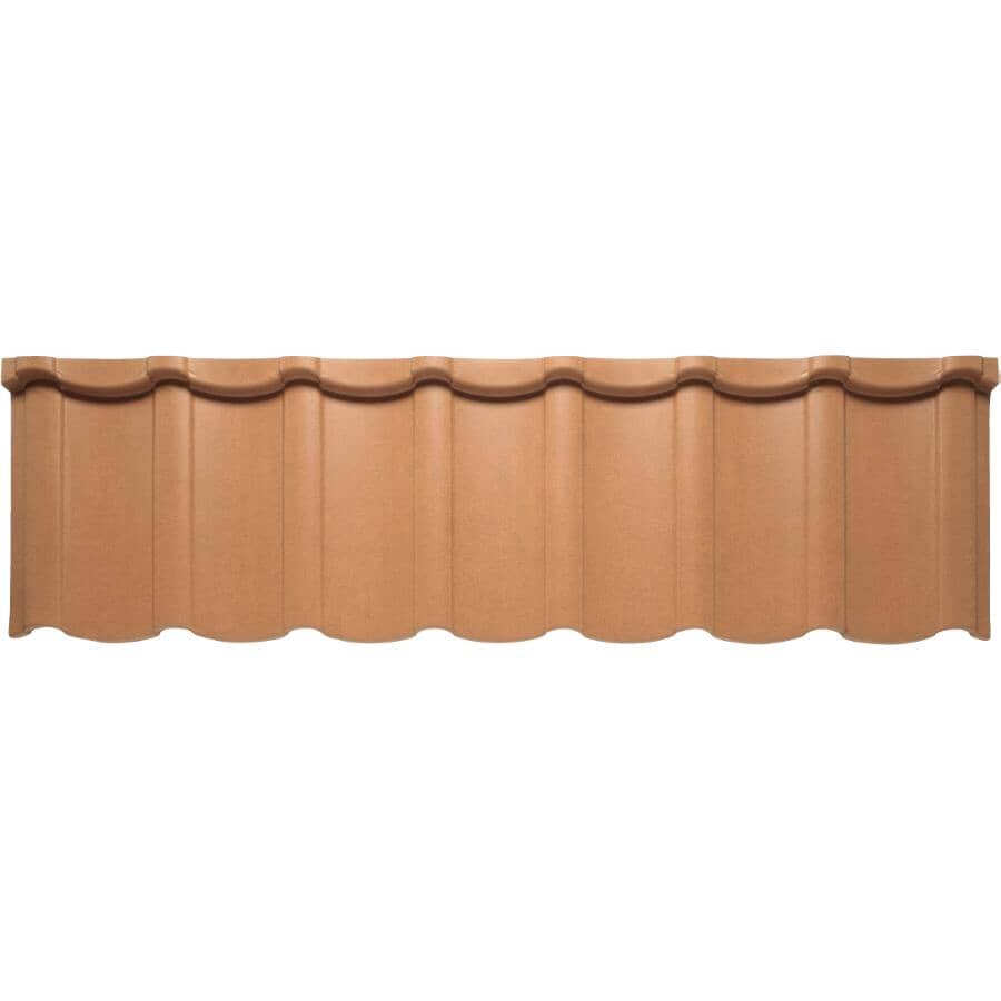 VICWEST 50 sq. ft. 28 Gauge Coastal Wave Metal Shingle | Home Hardware
